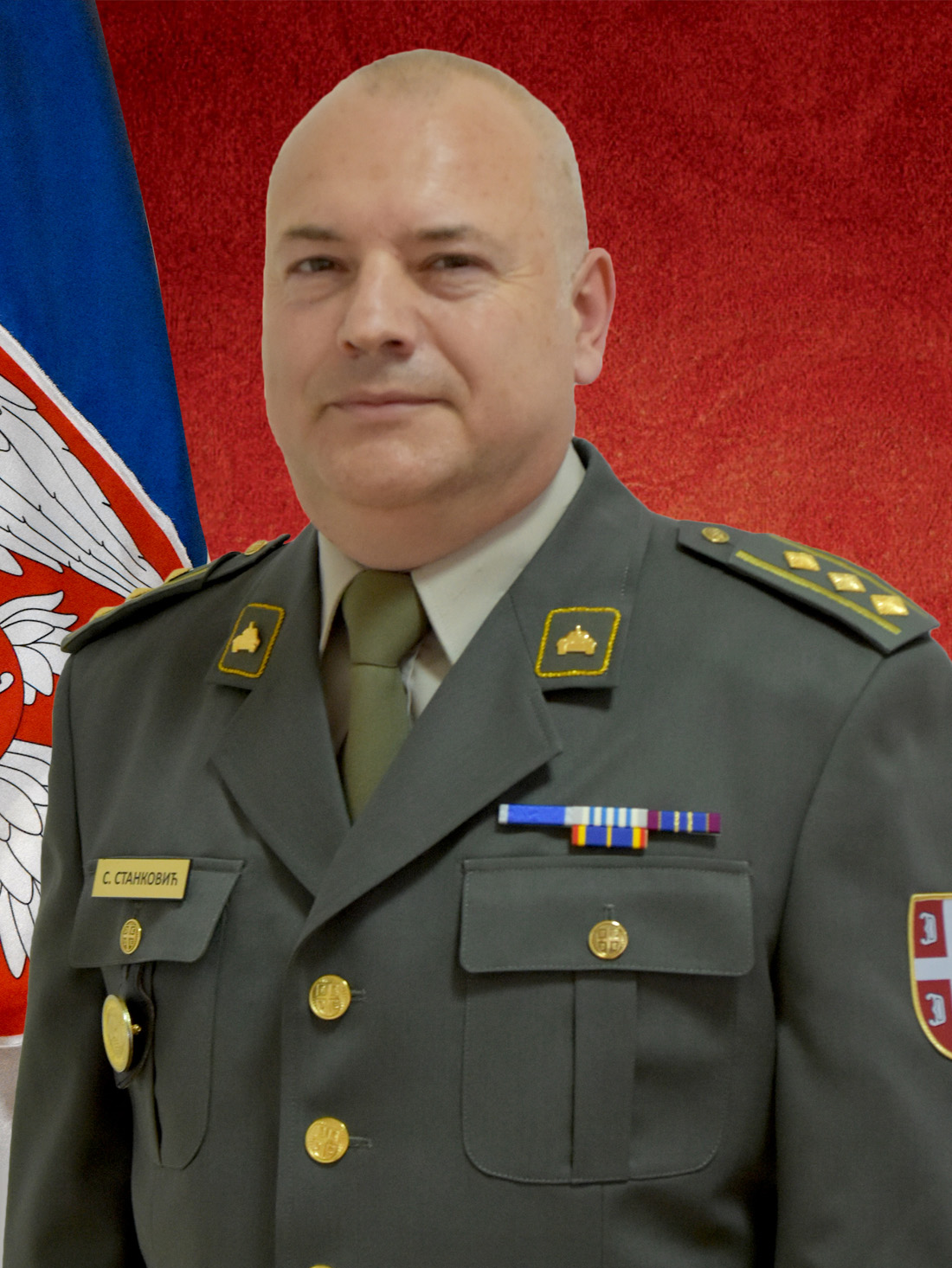 Komandant Beogradske brigade pukovnik Milonja Bubanja | Vojska Srbije