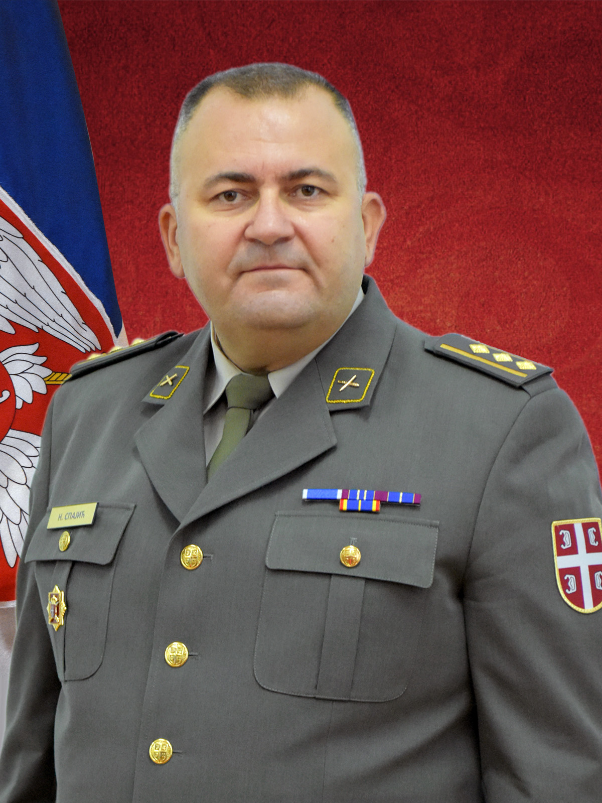 Commander, 1st Training Centre Colonel Lazar Ostojić | Serbian Armed Forces